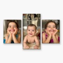 Triptych Treasures - 3-Panel custom photo canvas ensemble | Lime & Lou