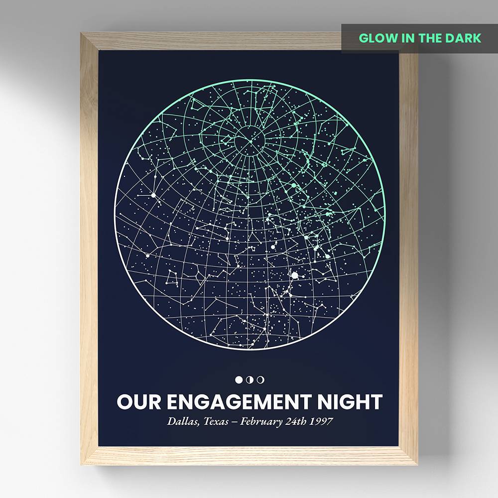 Custom Star Map Prints - Design Your Own