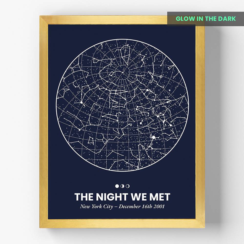 Custom Star Map Prints - Design Your Own