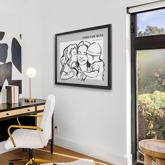 Where We Belong - Custom Portrait Print - Lime And Lou