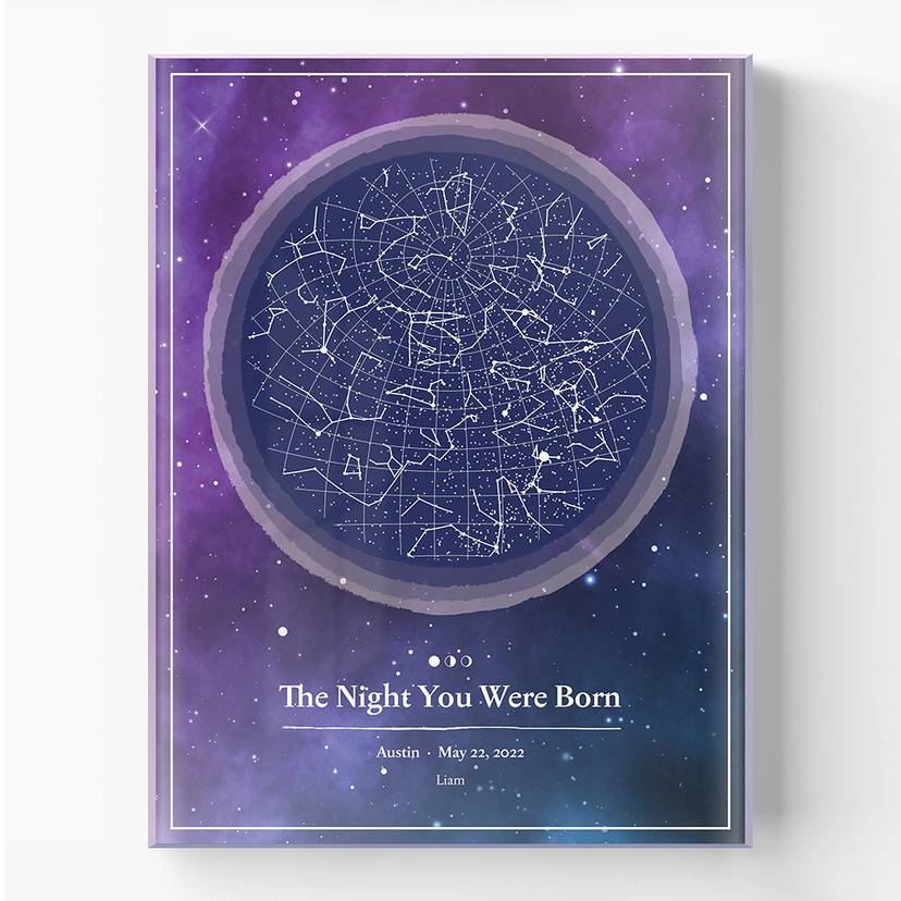 Your Custom Night Sky Acrylic Print | Lime & Lou