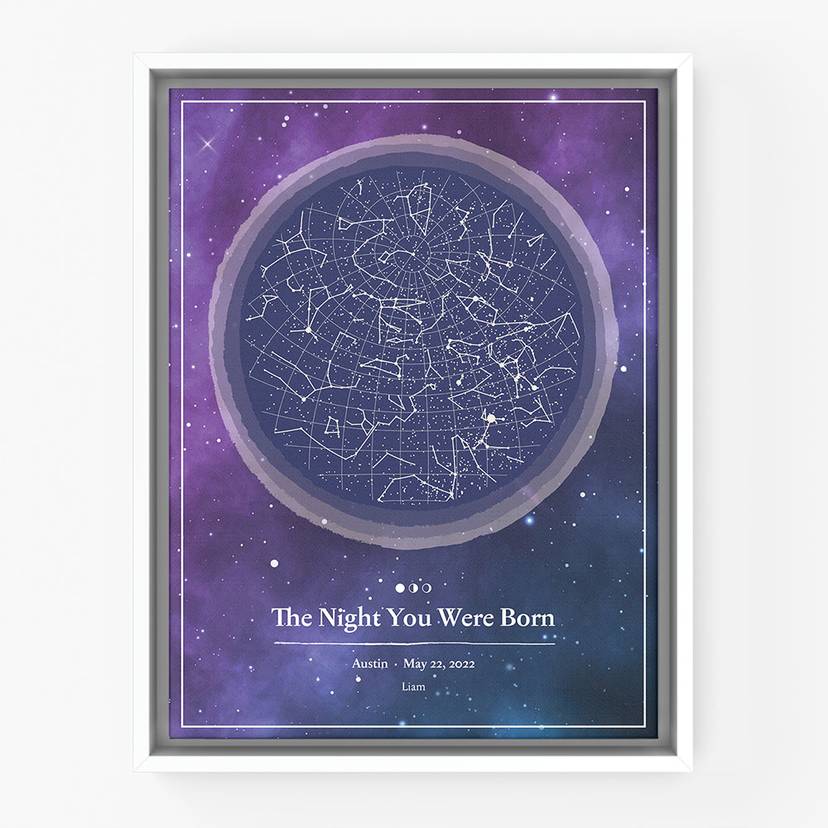 Your Custom Night Sky Canvas | Lime & Lou