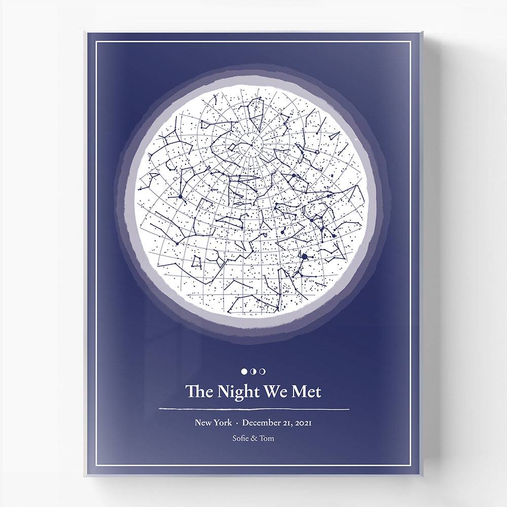 Custom Star Map Prints - Design Your Own