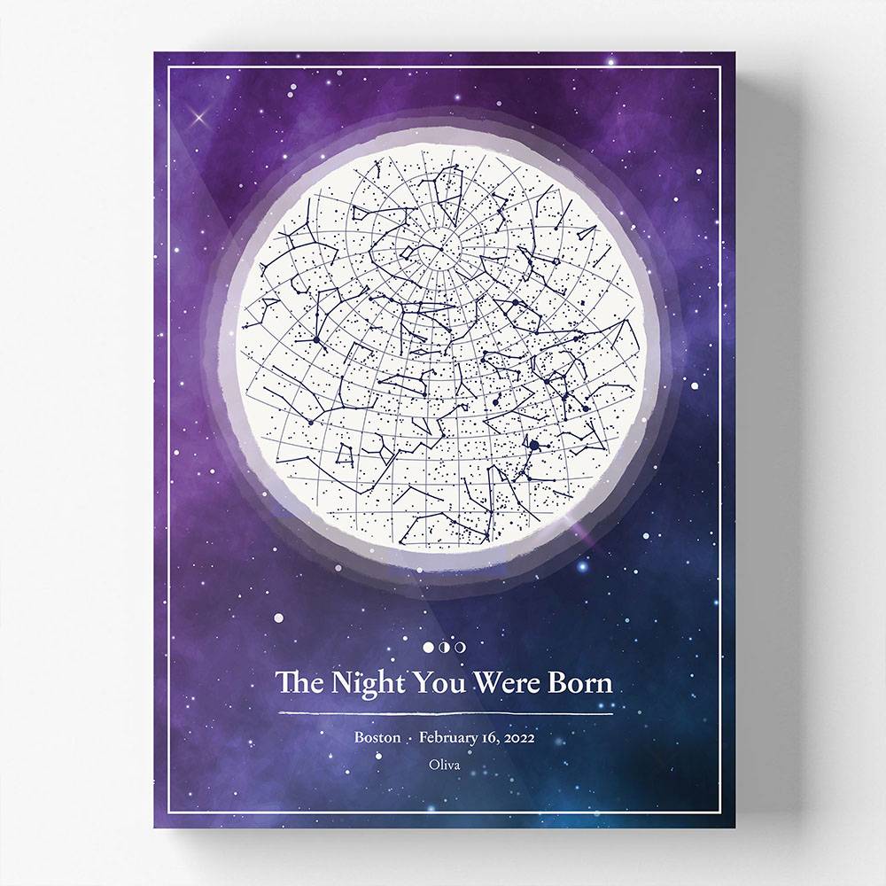 Custom Star Map Prints - Design Your Own