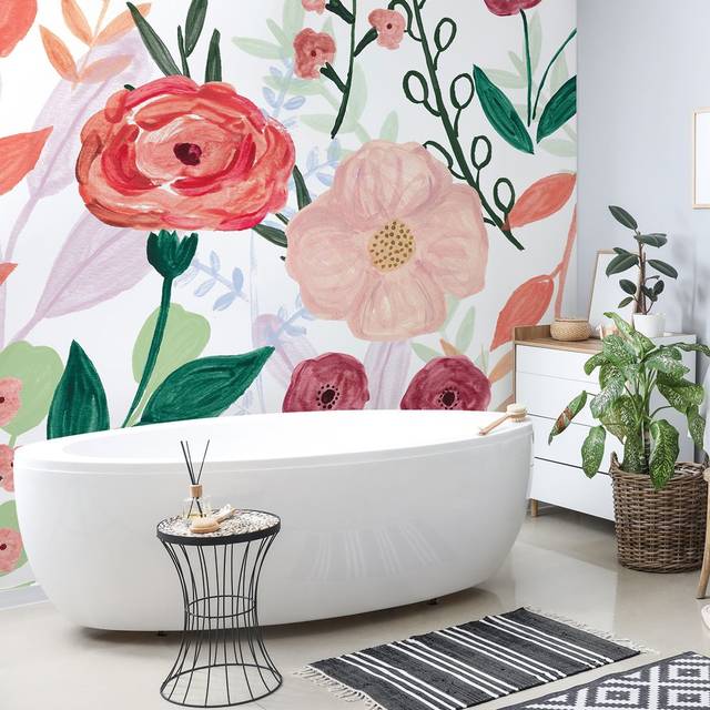 Bloom Baby Bloom - Wall Mural Art | Lime & Lou