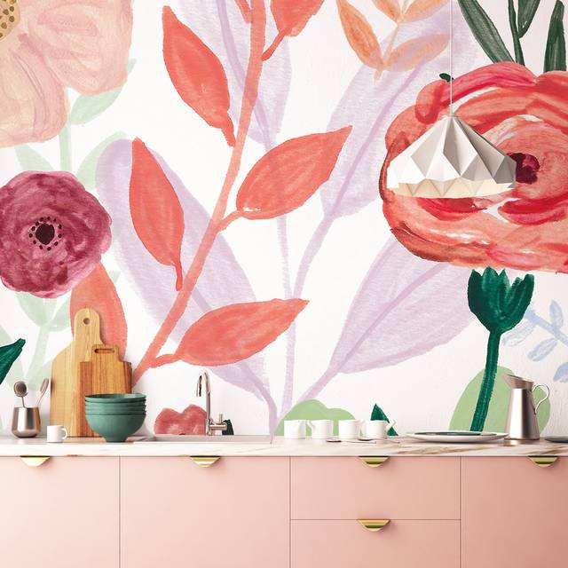 Bloom Baby Bloom - Wall Mural Art | Lime & Lou