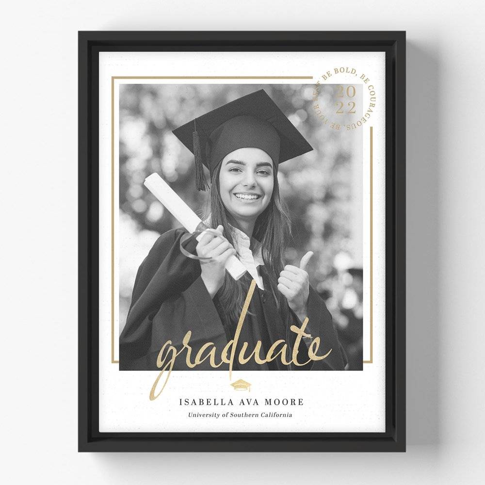Ode to the Future - Custom Graduation Canvas | Lime & Lou