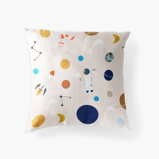 Solar System - Throw Pillow for Kids | Lime & Lou