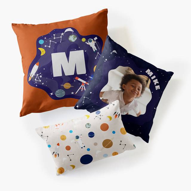 Solar System - Throw Pillow for Kids | Lime & Lou